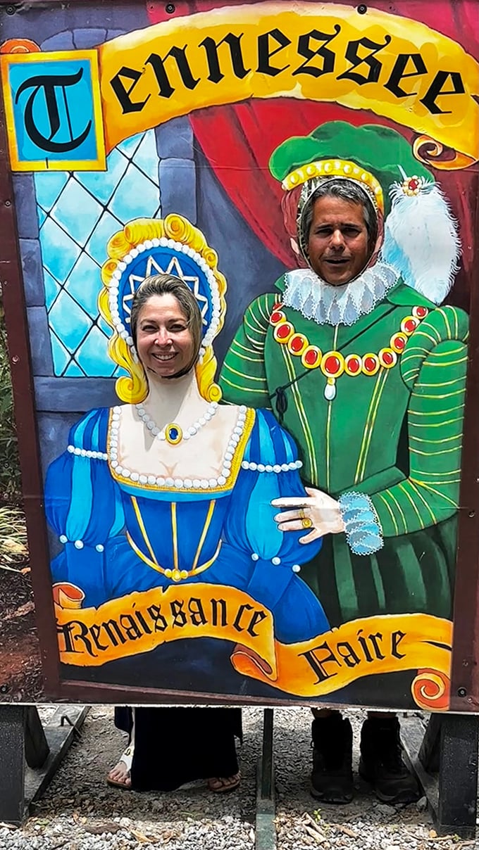 "Your Majesties, I presume?" The Tennessee Renaissance Faire offers visitors a chance to transform into royalty without the burden of actual governing.