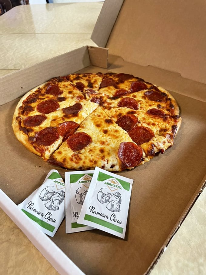 Pizza perfection doesn't need fancy ovens or imported ingredients&mdash;just cheese that stretches for days and pepperoni that curls into flavor cups.