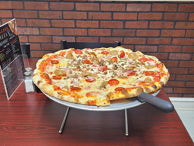 Who knew a barn would serve pizza this good? Crispy, cheesy, and loaded with toppings&mdash;farm-to-table takes on a whole new meaning.