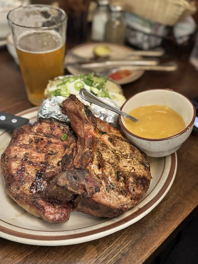 These pork chops aren't just cooked&mdash;they're transformed. The kind of meal that makes you close your eyes and forget your table manners.