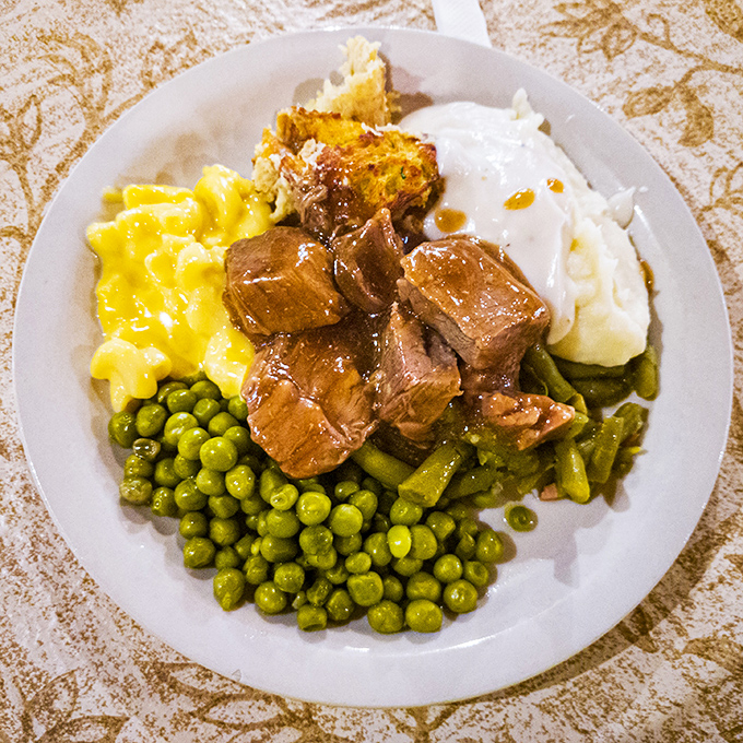 Pot roast that doesn't need a filter to look good. Fork-tender meat surrounded by vegetables that actually taste like vegetables should.
