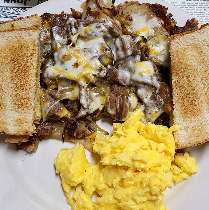 This pot roast scramble proves yesterday's dinner makes tomorrow's breakfast dreams come absolutely true. 