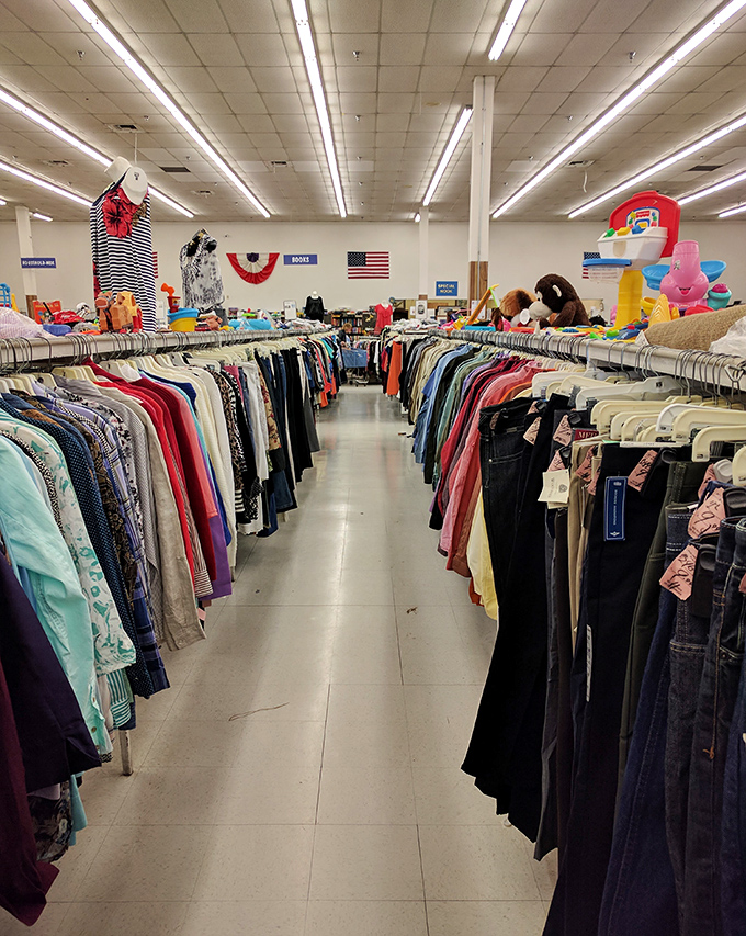 Walking these aisles feels like exploring a museum where you're encouraged to touch everything and take it home if you fancy it.