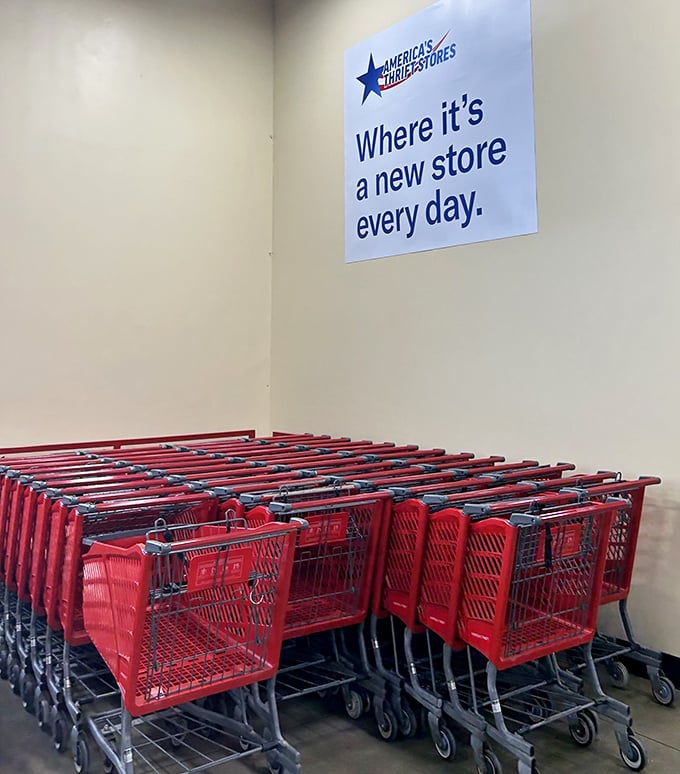 "Where it's a new store every day" isn't just clever marketing&mdash;it's the thrill that keeps thrift addicts coming back for their next fix.