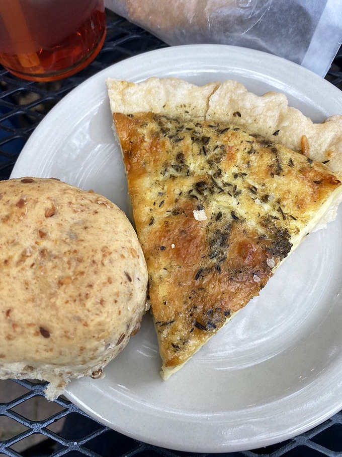 This quiche and savory pastry duo isn't just breakfast&mdash;it's breakfast with ambition. Flaky, herb-flecked, and utterly camera-worthy.