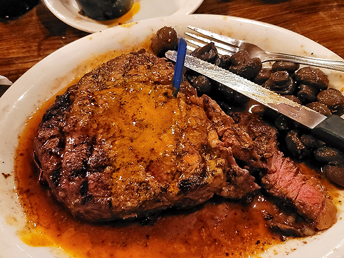 When ribeye looks this good, you understand why cowboys wrote songs about cattle and sunset dinners.