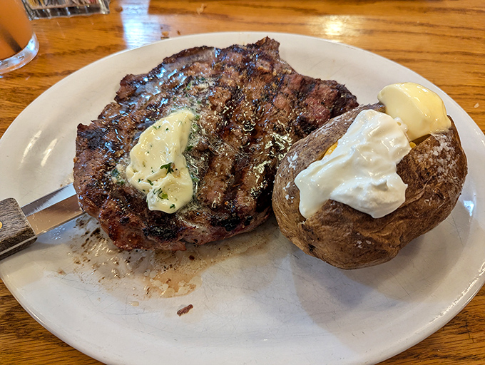 This ribeye steak with herb butter isn't just dinner&mdash;it's a reminder of why Kansas beef has earned its legendary status across America.