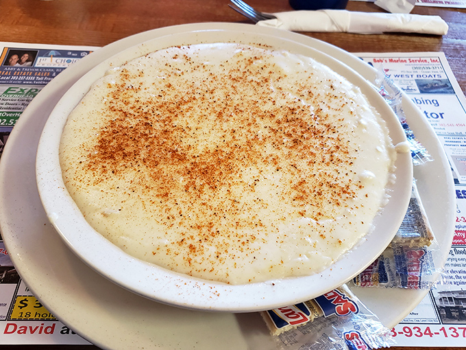 Rice pudding sprinkled with cinnamon&mdash;comfort in a bowl. Grandmothers everywhere would give this creamy classic their seal of approval.