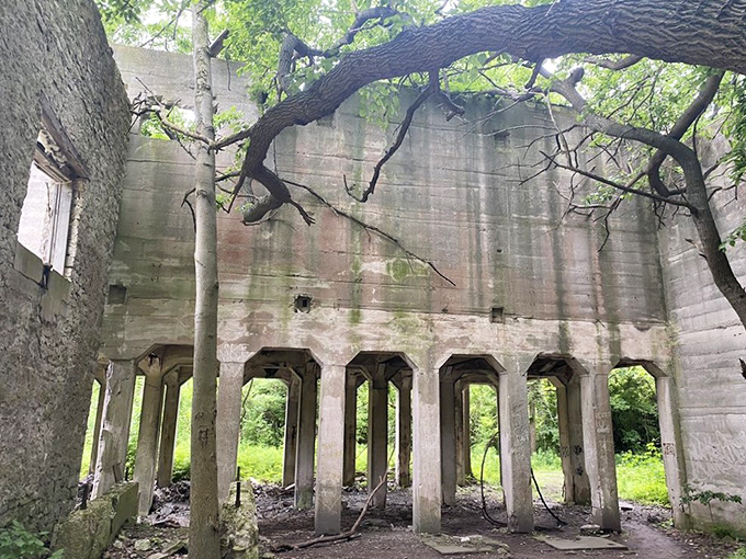 Nature's ultimate fixer-upper. These ruins aren't on HGTV yet, but the location is prime and the history is priceless.