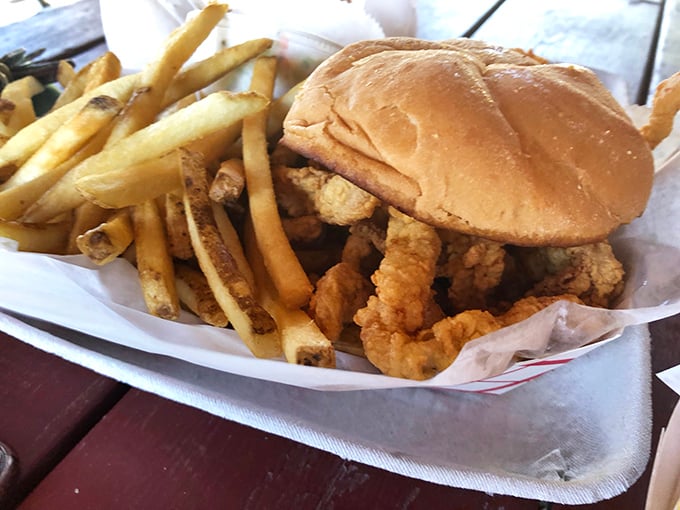 The clam sandwich and hand-cut fries&mdash;proof that sometimes the simplest pleasures deliver the most profound satisfaction.