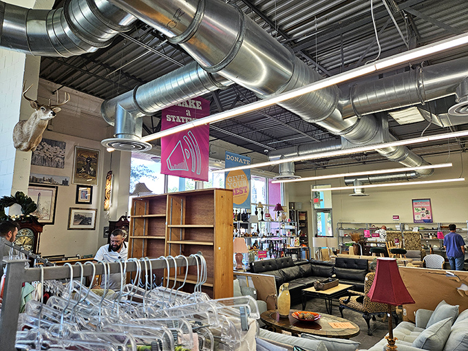 The furniture section offers comfy seating options and unique home decor pieces&mdash;perfect for giving your living room that conversation-starting makeover.