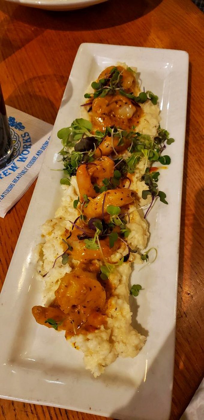 Shrimp so perfectly cooked they practically levitate above creamy grits. A southern classic gets the Pittsburgh treatment.