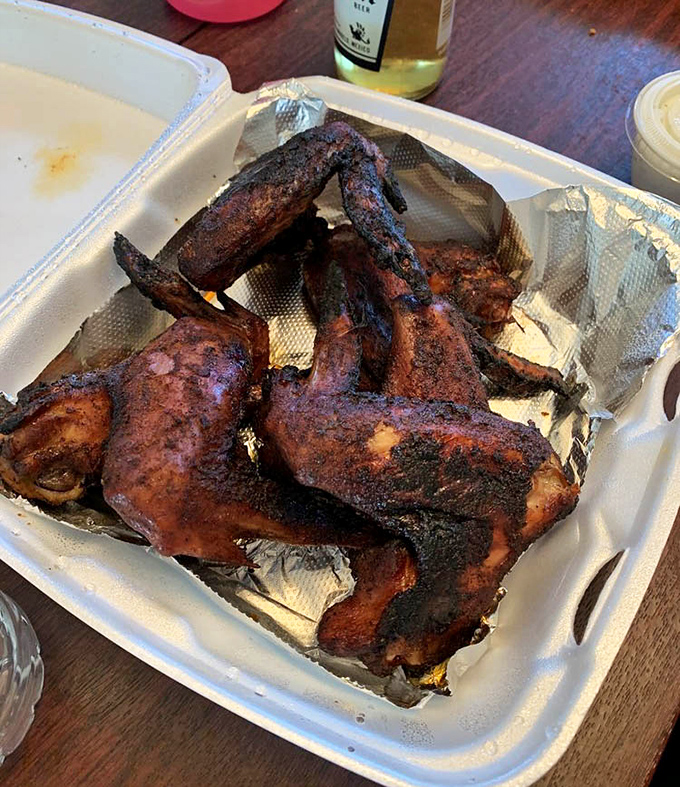 These wings didn't just fly here &ndash; they took a long, smoky journey to flavor town first.