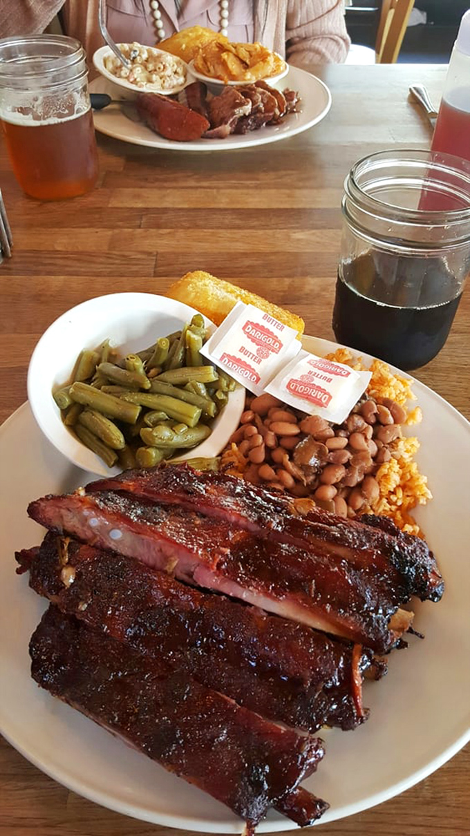 These ribs don't just fall off the bone &ndash; they practically leap into your mouth with that glistening bark that BBQ dreams are made of.