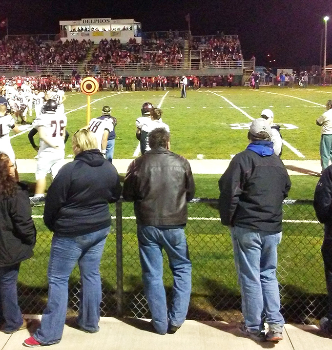 Friday night lights shine bright at Delphos Stadium. In small-town Ohio, high school football isn't just a game&mdash;it's the social event of the week.