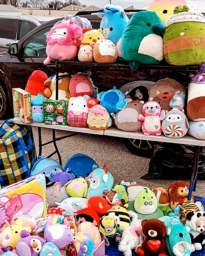 Plush paradise! These cuddly characters are ready for adoption at prices that won't make you feel stuffed when checking your wallet afterward.