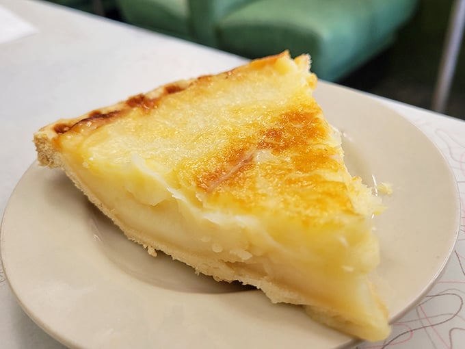 Sugar cream pie&mdash;Indiana's state pie&mdash;proves that simplicity and custard can create something worth writing home about, or at least texting.