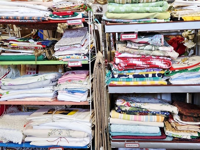 A textile enthusiast's dream come true! These aren't just linens; they're handcrafted stories waiting to be continued in your home.