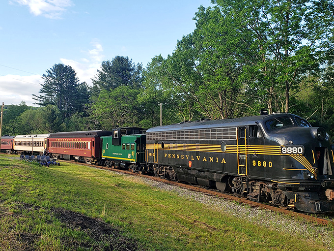 All aboard nostalgia! The Stourbridge Line offers scenic rides through history without the modern-day hassle of airport security or baggage fees.