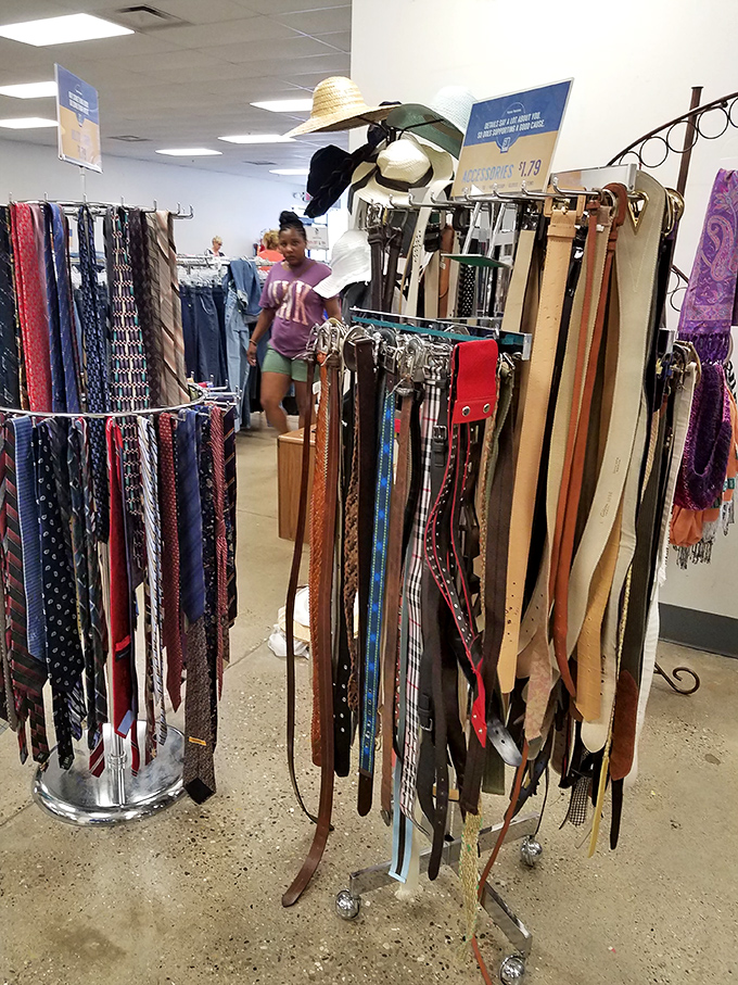 The tie rack that launched a thousand job interviews. From power patterns to whimsical designs, your neck's next best friend awaits.