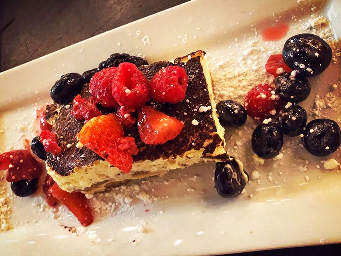 Layer upon layer of mascarpone heaven topped with fresh berries&mdash;this tiramisu doesn't just satisfy your sweet tooth, it throws it a parade.