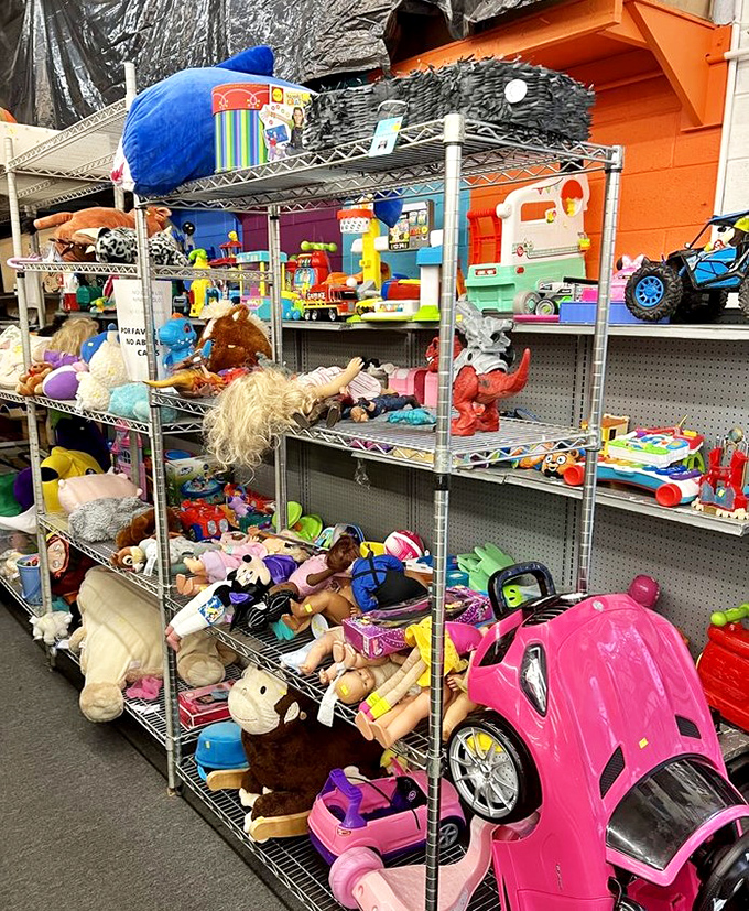 That pink motorized car proves kids' dreams come with price tags that won't induce parental panic attacks at checkout.