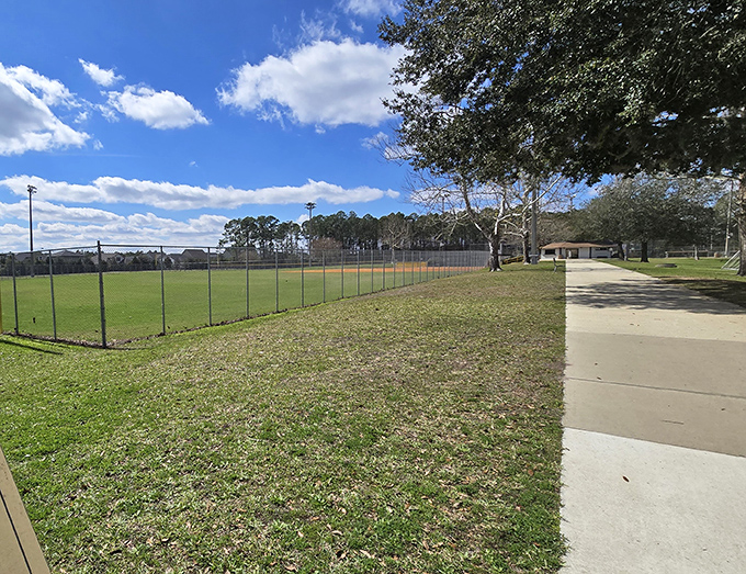 Even in America's oldest city, there's room for modern recreation – proof that history buffs and sports enthusiasts can happily coexist.