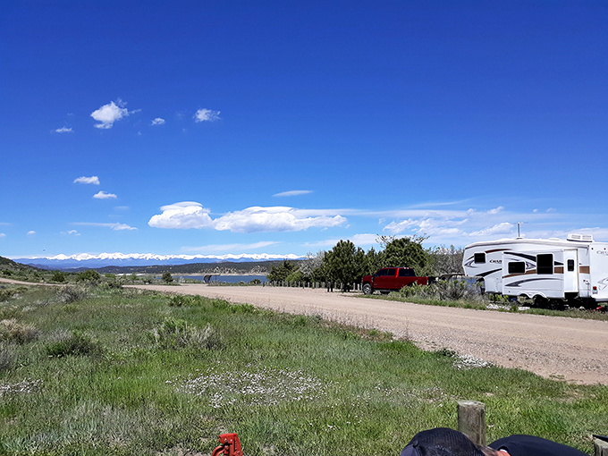 Trinidad Lake State Park offers the kind of expansive Colorado vistas that make RV owners feel like they've discovered a secret worth the journey.