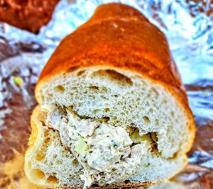 The tuna hoagie&mdash;a refreshing alternative when you need a break from cheesesteak nirvana. Simple, honest, and executed with the same dedication as everything else here.