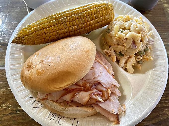 This turkey sandwich isn't just lunch&mdash;it's proof that poultry can hang with the big boys when treated with proper smoky respect.