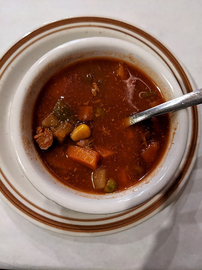 Turtle soup this good makes you understand why it was once served at presidential dinners.