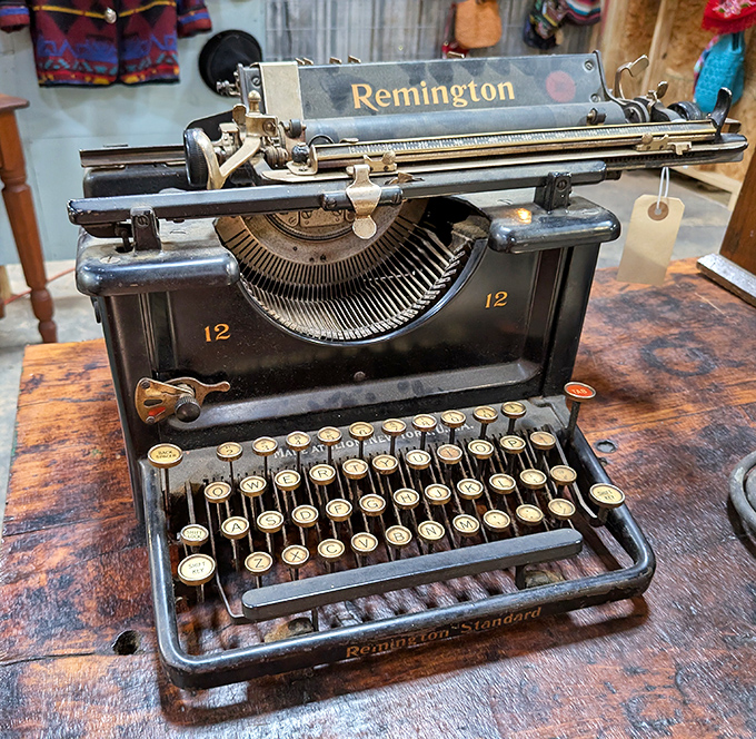 Before tweets were birds and clouds stored music, this Remington created love letters and great American novels with satisfying mechanical clacks.