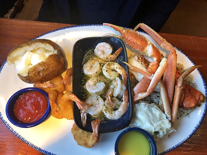 The Ultimate Feast: where decisions are made for you. Snow crab legs, buttery shrimp, and those addictive Cheddar Bay Biscuits &ndash; resistance is futile.