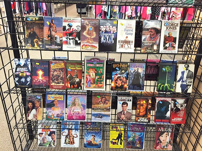 The VHS collection &ndash; where "Waterboy" and "Forrest Gump" aren't just movies but nostalgic artifacts from the era before streaming ruled our lives.