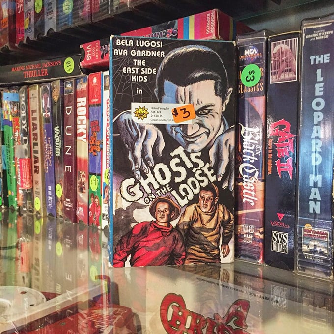 VHS gold mine! Bela Lugosi's "Ghosts on the Loose" sits among forgotten cinematic treasures, waiting for the right nostalgic soul.