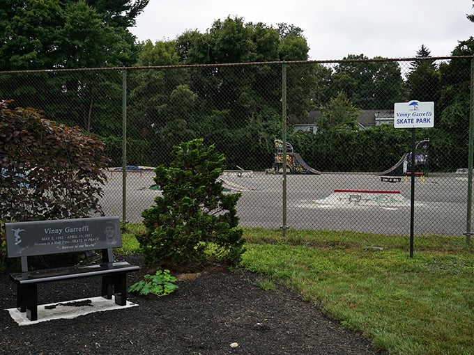 The Vinny Garreffi Skate Park&mdash;where gravity is merely a suggestion and neighborhood kids perfect their ollies under open skies.