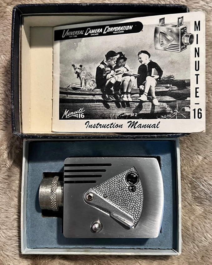 A Minute 16 camera from another era – when film was precious and every shot mattered. Someone's memories now await yours.