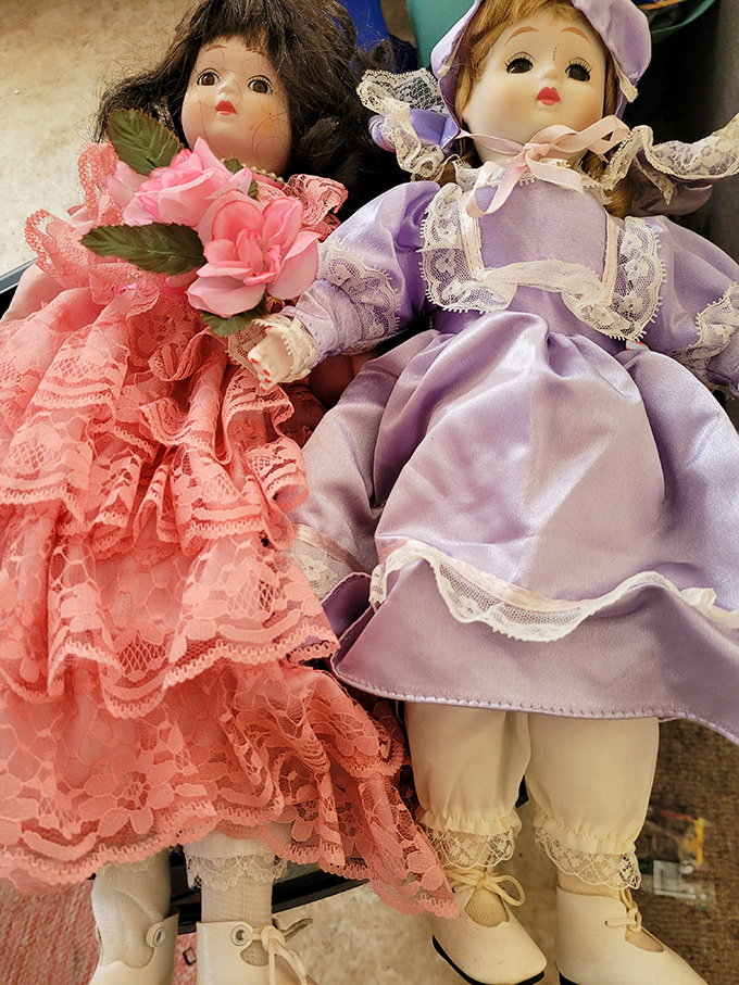 These porcelain ladies in their frilly finery aren't just dolls&mdash;they're time travelers from an era when toys were meant to last.