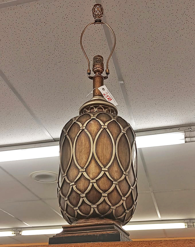 This ornate lamp isn't just lighting&mdash;it's conversation-starting decor that whispers, "Yes, I have excellent taste, and no, I didn't pay full price."