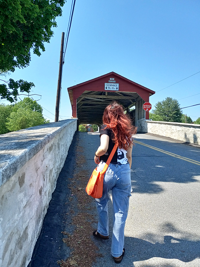 5. visitor
The bridge beckons visitors forward, promising a journey both physical and temporal. No Instagram filter required for this authentic experience. 