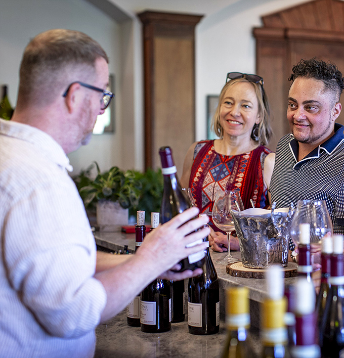 The sacred ritual of wine education&mdash;where nodding thoughtfully while swirling your glass makes you look like you know what you're doing. 