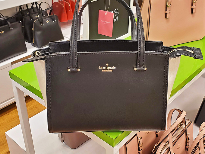 The Kate Spade handbag&mdash;sitting regally on its display, silently promising to transform you into someone who has their life together.