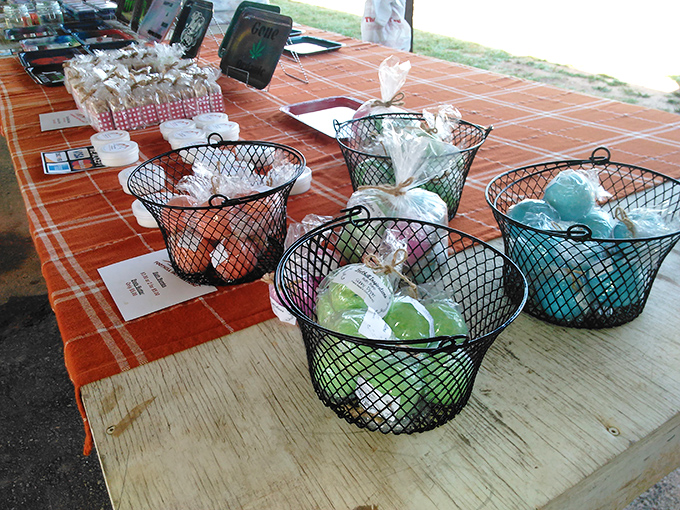 Bath bombs: the adult equivalent of dropping food coloring in the toilet as a kid, but socially acceptable and wonderfully fragrant.