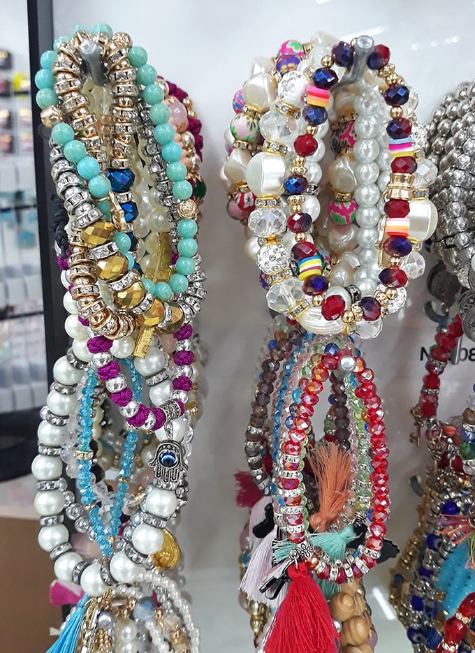 Wrist candy that jingles and jangles with personality. Each bracelet tells a different story, and at these prices, you can collect chapters.