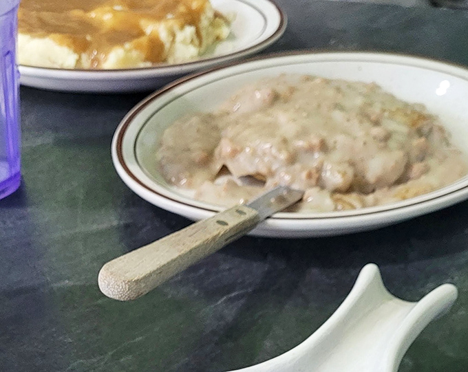 The holy grail of comfort food&mdash;biscuits and gravy that would make your grandmother both proud and slightly jealous.