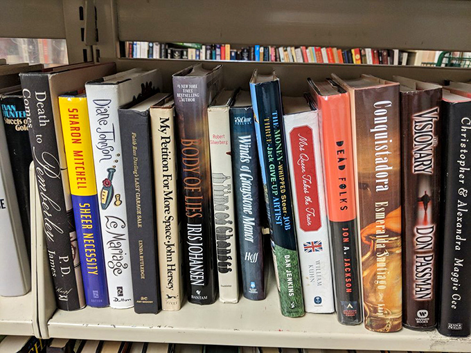 Literary gold mine where paperback adventures and hardcover wisdom cost less than your morning coffee&mdash;bibliophiles, prepare to lose track of time.