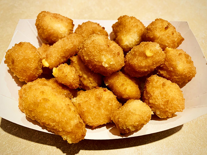 Golden cheese curds that squeak with Wisconsin pride - these little nuggets of joy deserve their own shrine.