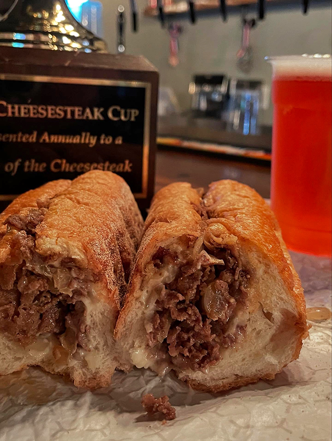 The cheesesteak that launched a thousand cravings. That perfect meat-to-cheese ratio would make any Philadelphian proud.