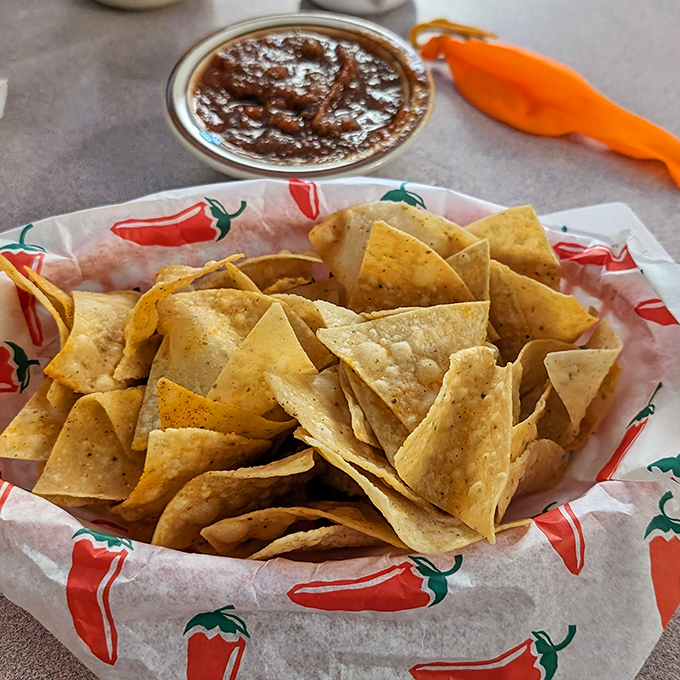 These aren't your sad movie theater nachos. That salsa looks like it might have a thing or two to teach you about life.