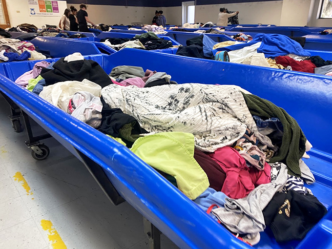 Textile treasure hunting at its finest&mdash;dive in and emerge with anything from basic tees to hidden designer gems.